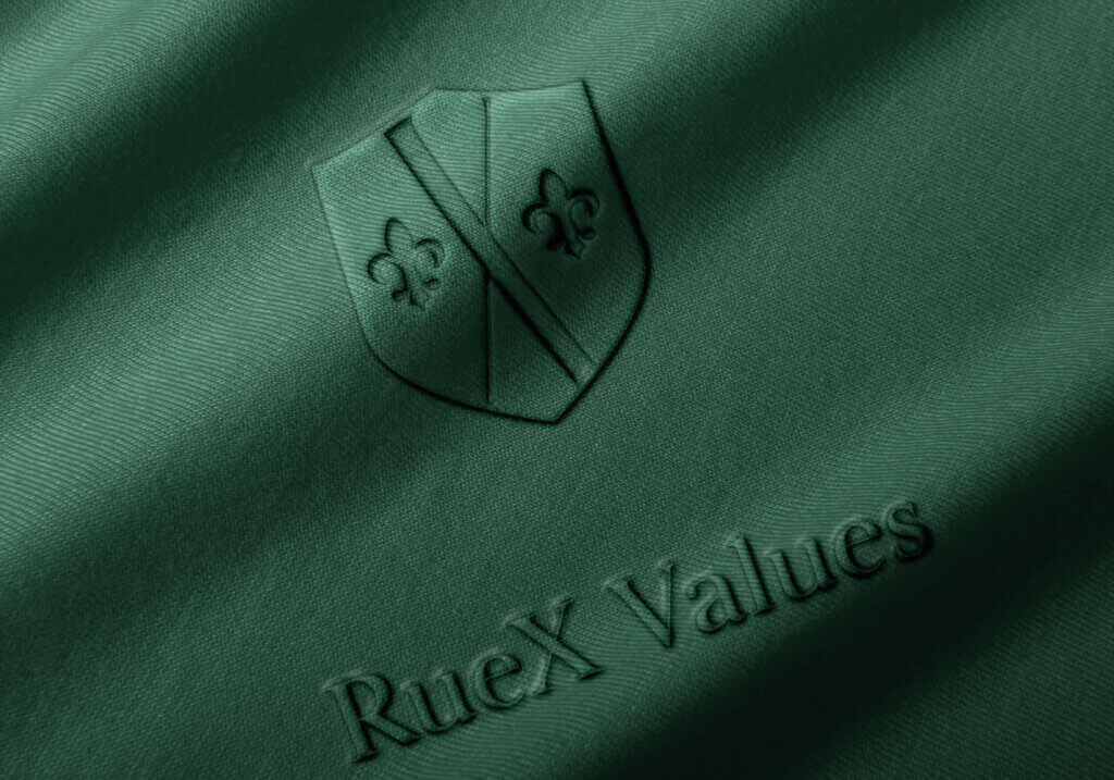 RueX Values - Corporate Identity Stuttgart mit Stil